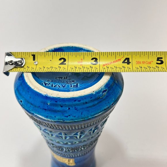 Bitossi | Accents | Bitossi Flavia Aldo Londi Rimini Blu Vase Ceramic ...